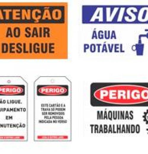 Placas para Sinalização Industrial - Tuboart Placas para Sinalização Industrial - Tuboart